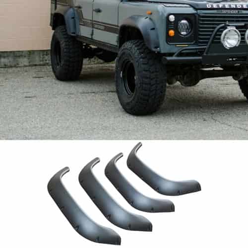 Land Rover Defender 90 110 130 Fender Flares Wide Wheel Arches (83-16 ...